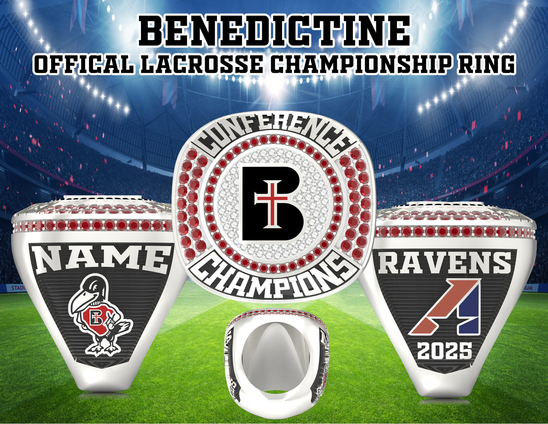 BC Track Conference Championship Ring – Victory Rings